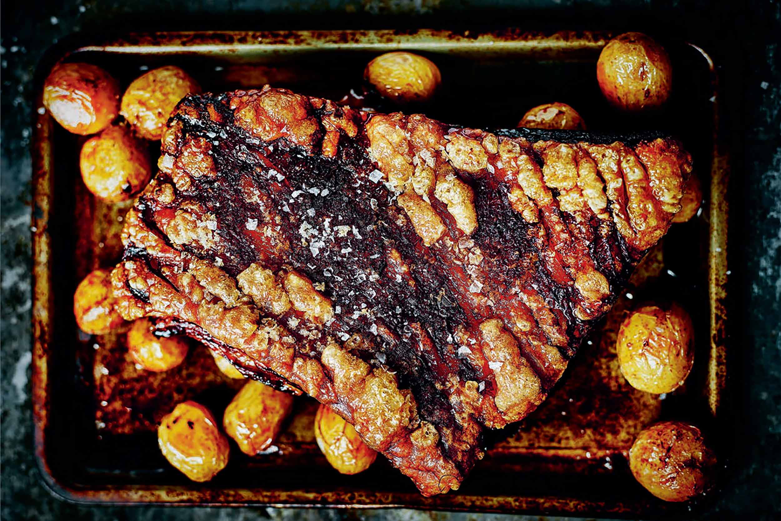 Torreznos con mojo Pork Belly Recipe Spanish Tapas Restaurants